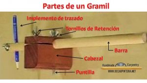 Gramil para carpintería fácil de hacer, ¡Aquí te explico ...